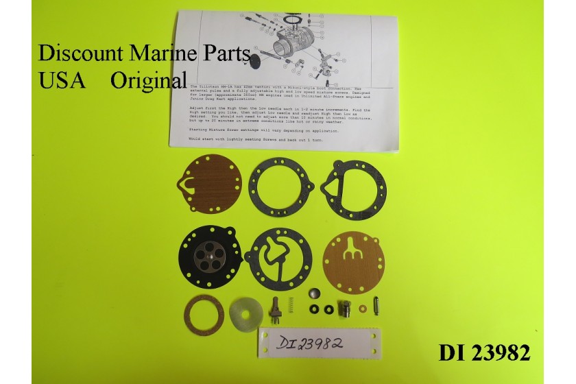 Tillotson Carburetor HM1 HM2 HM12 350cc Blockzilla Jr. Drag Rotax Open ...