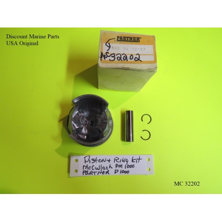 Piston & Ring Kit Partner P100 505-341267 McCulloch Pro Mac 1000 32202
