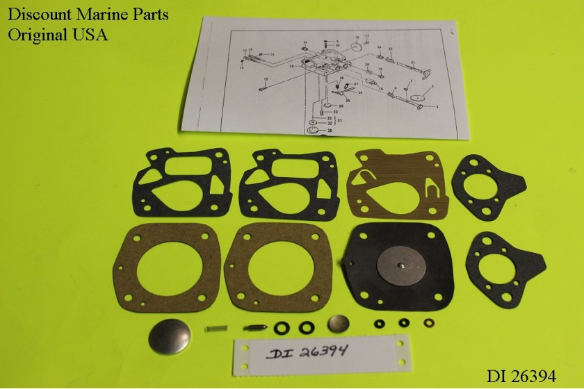 McCulloch Chainsaw 250 Carburetor McCulloch 58856C Carb Kit DI 26394