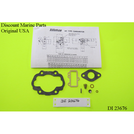 Clinton Outboard J5 J6 J9 Carburetor Tillotson MT93A MT94A MT95A MT95B ...