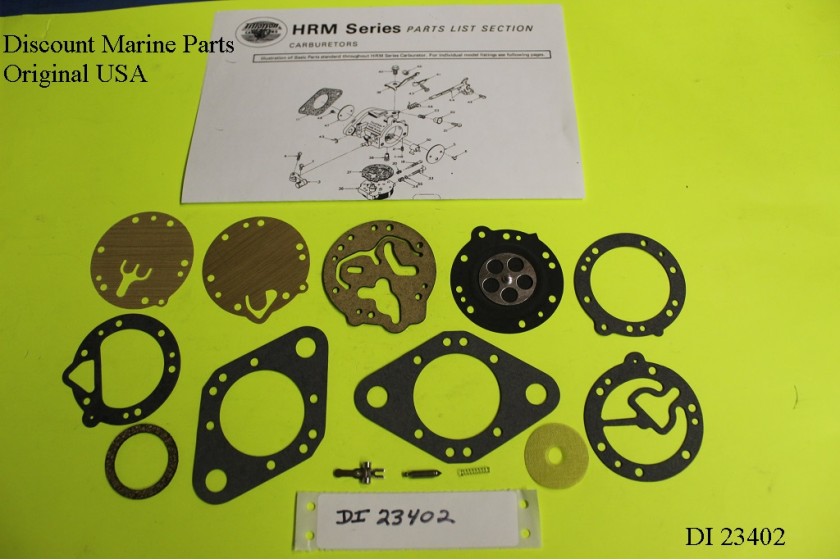 Snowmobile Tillotson HRM3A HRM5A HRM7A Carburetor Repair Kit DI 23402