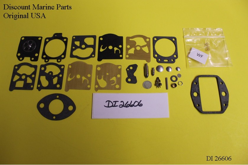 Redmax Chainsaw G310TS G40AVS Carburetor Walbro WT125 WT126 Carb Kit DI ...