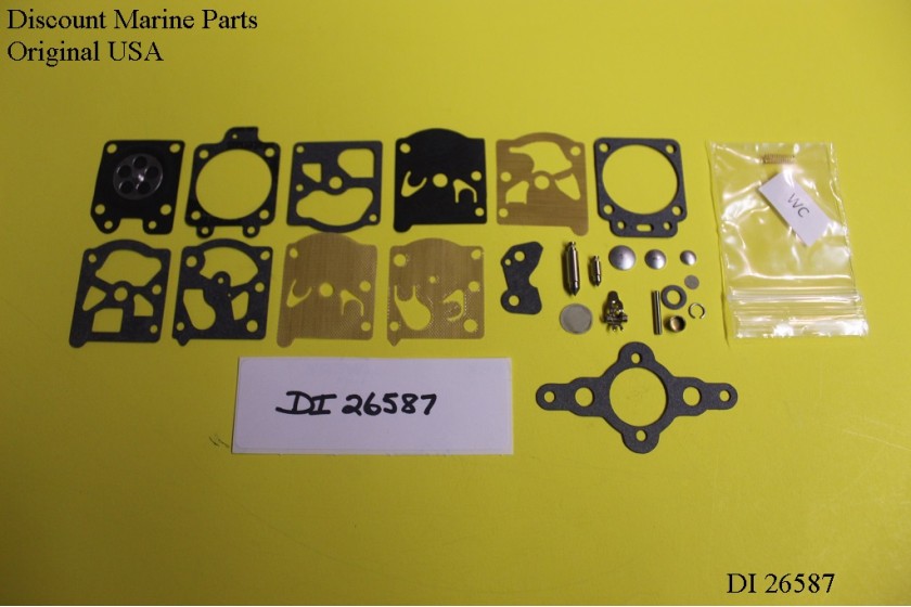 Stihl Trimmer FS36 FS40 FS44 Carburetor Walbro WT160B Carb Kit DI 26587