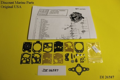 Stihl Trimmer FS36 FS40 FS44 Carburetor Walbro WT160B Carb Kit DI 26587