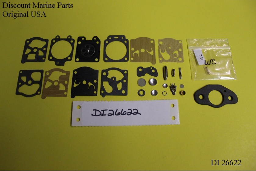 Homelite Trimmer ST135? Carburetor Walbro WT177 Carb Kit DI 26622