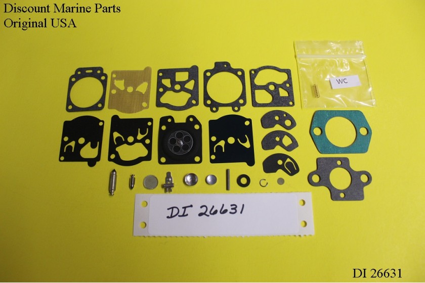 Stihl Trimmer FS72 FS74 FS76 FC72 Carburetor Walbro WT227F Carb Kit DI ...
