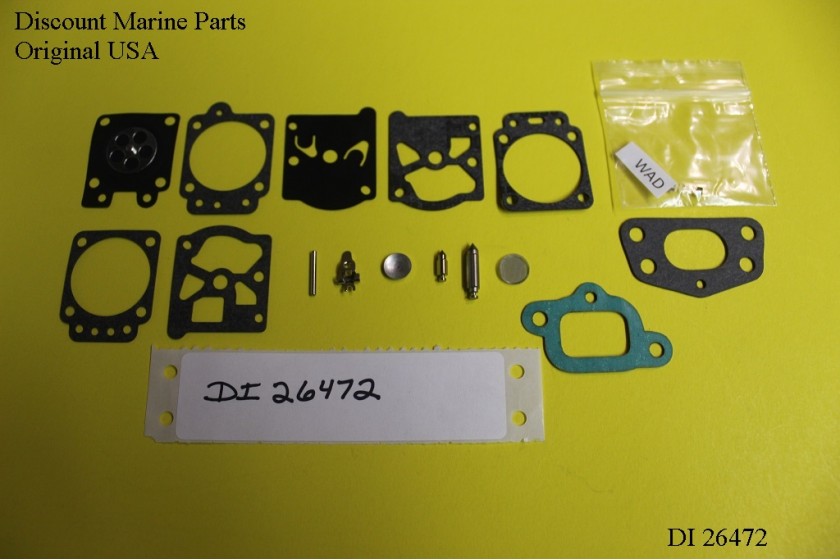 Hitachi CS33ET CS33EDTP Chainsaw Carburetor Walbro WT940 WT1014 Carb Kit DI 26472