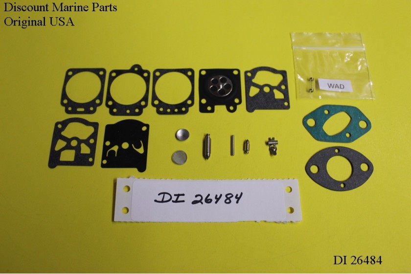 Zenoah G300PUM Radio Control Boat Walbro WT1048 Carb Kit DI 26484
