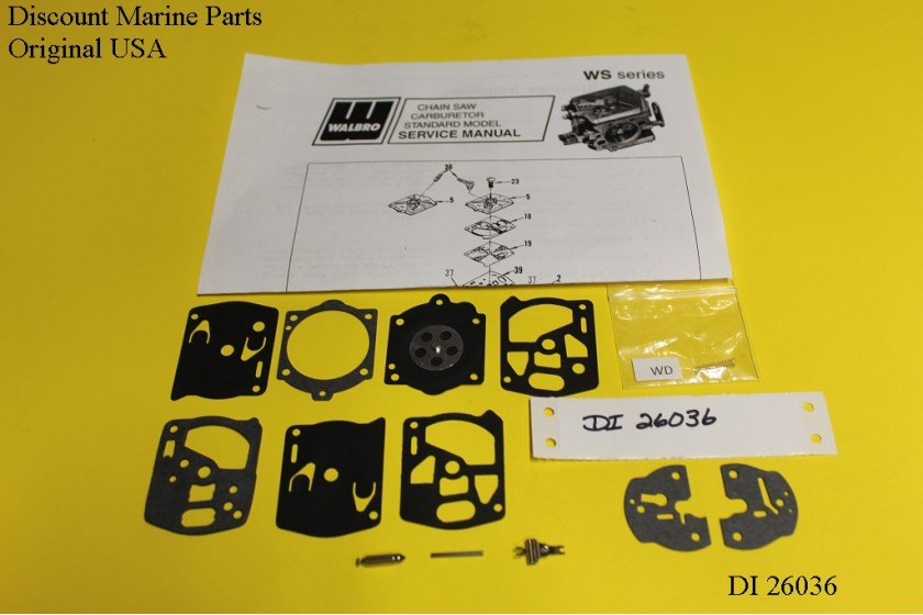 Stihl Chainsaw 042 043 048 Carburetor Walbro WS3 WS13 WS14 WS25 Carb ...