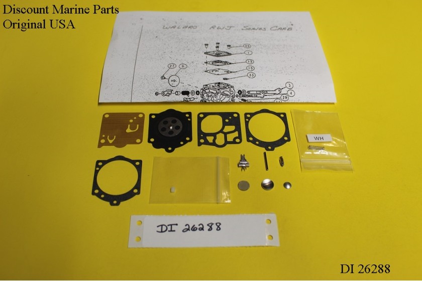 Husqvarna Cut Off Saw K960 K970 Walbro RWJ1 RWJ2 RWJ3 RWJ5 RWJ7 Carb ...