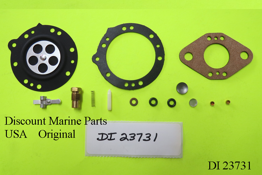 Clinton D35 Chainsaw Carburetor Tillotson HC11A Basic Carb Kit DI 23731