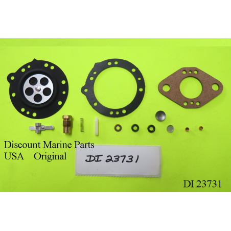 Clinton D35 Chainsaw Carburetor Tillotson HC11A Basic Carb Kit DI 23731